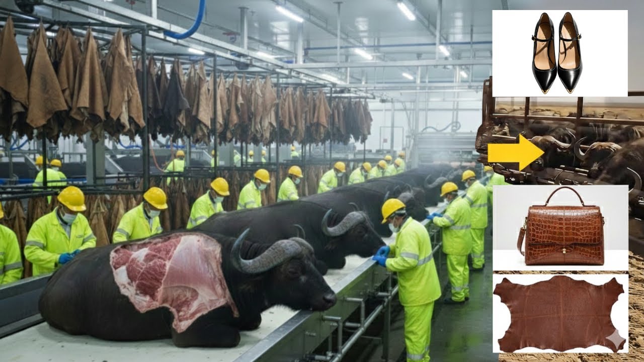 Inside the Buffalo Leather Factory: From Raw Hide to Luxury Leather ...