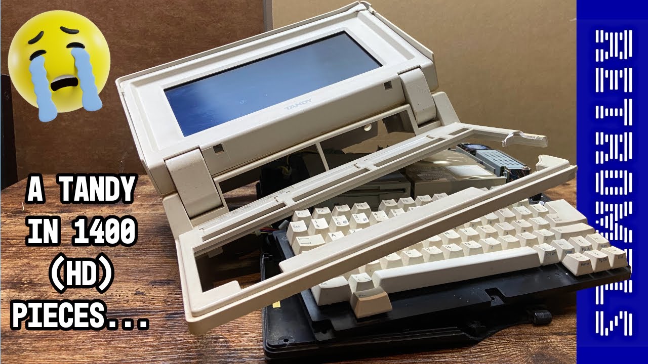 WORST Damage Yet! Mourning a Tandy 1400 HD - YouTube