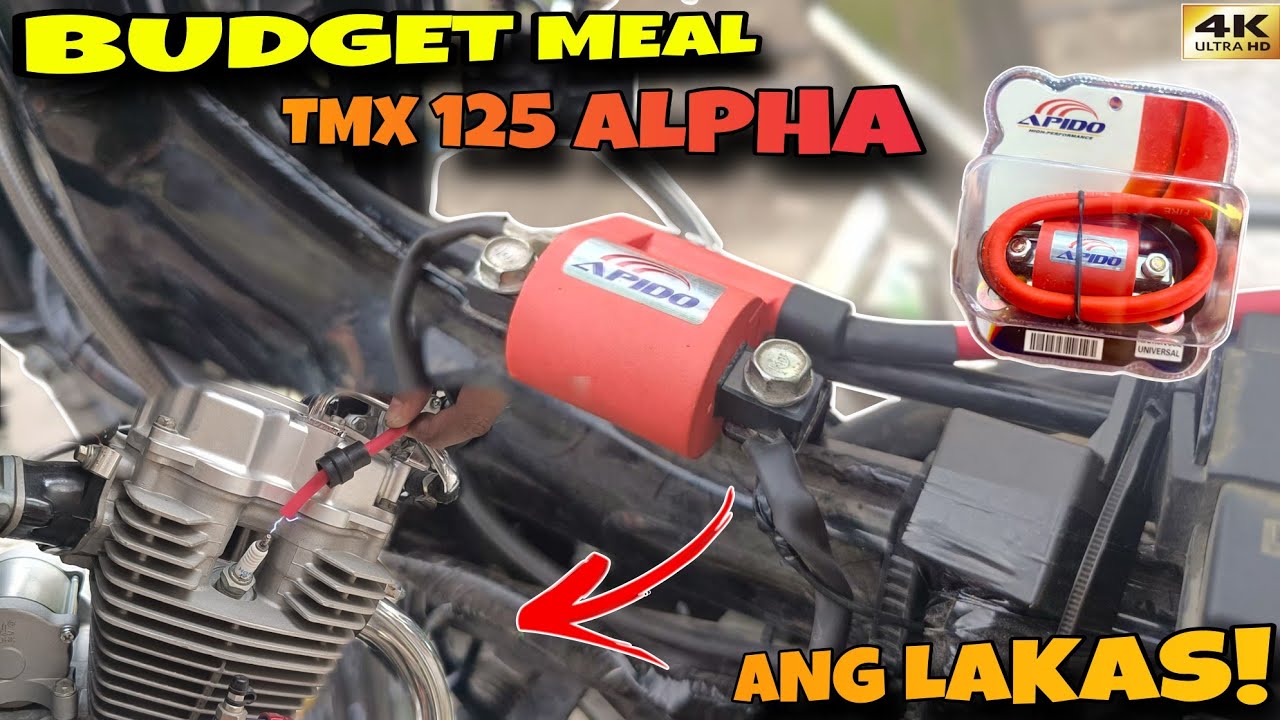 INSTALLING APIDO IGNITION COIL w/ HIGH PERFORMANCE to HONDA TMX 125 ALPHA - UNIVERSAL CARB TYPE ...
