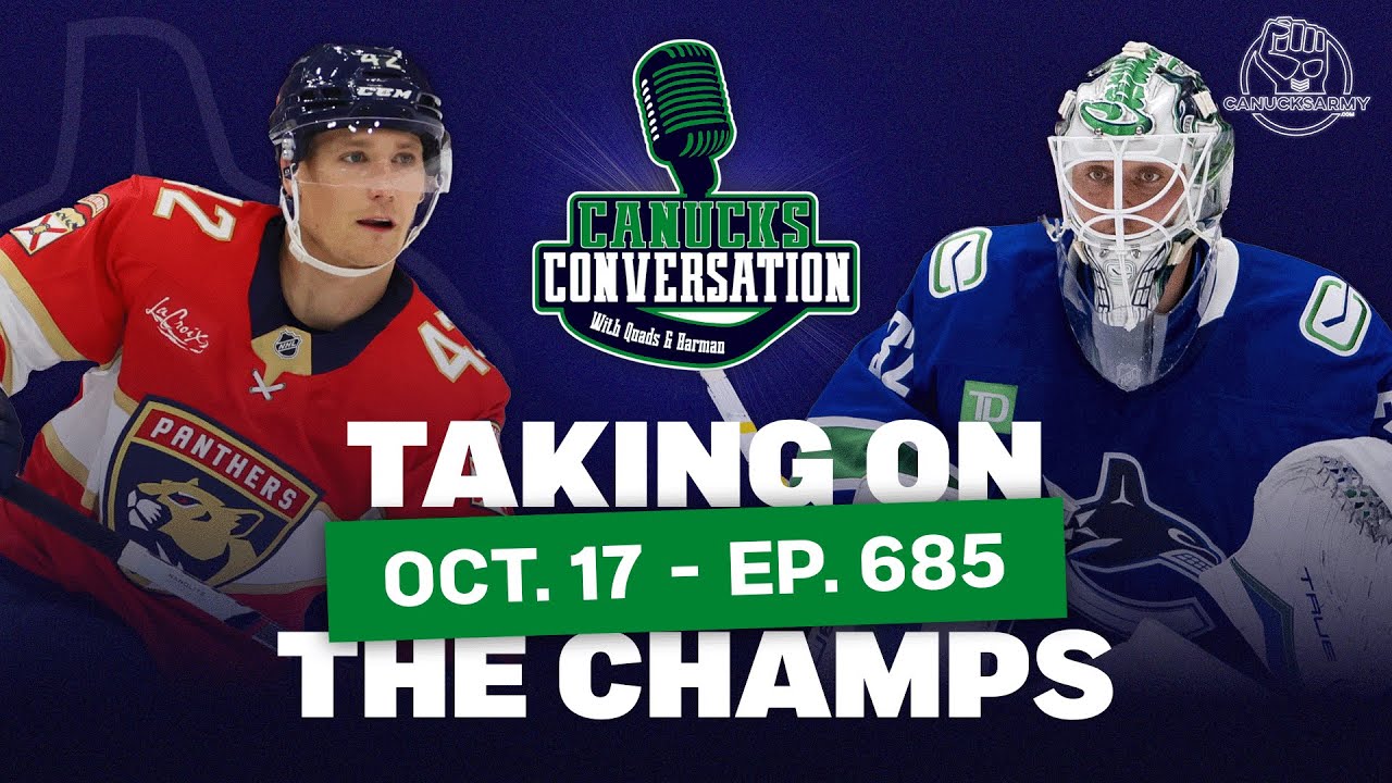 Canucks take on the defending Cup champs in South Florida - YouTube