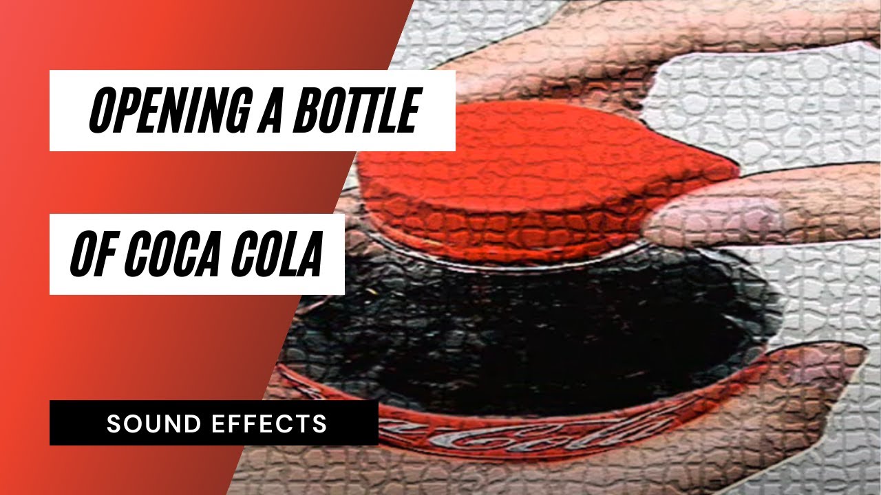 Opening a Bottle of Coca Cola - experiment: opening coca cola ! - YouTube