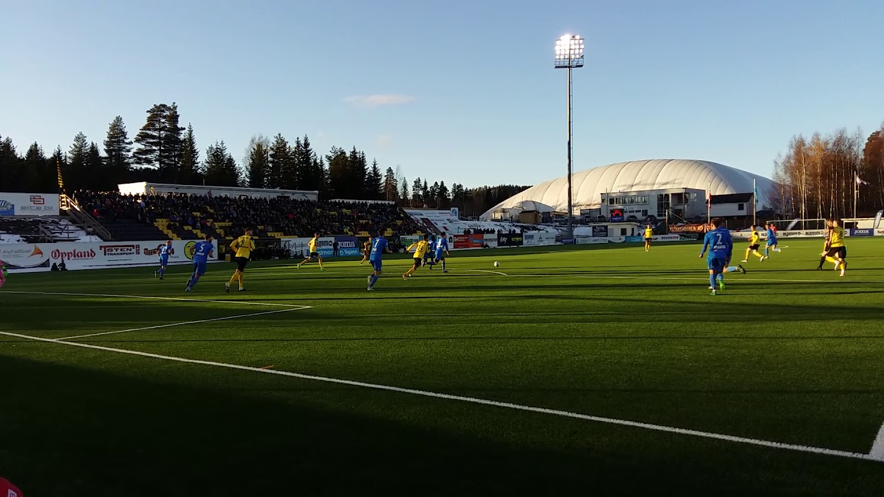 28. Oktober 2017. Play-off Raufoss Fotball - Notodden FK 2-1. - YouTube