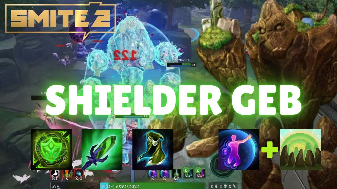 GOD SHIELDER - GEB SUPPORT SMITE 2 - YouTube