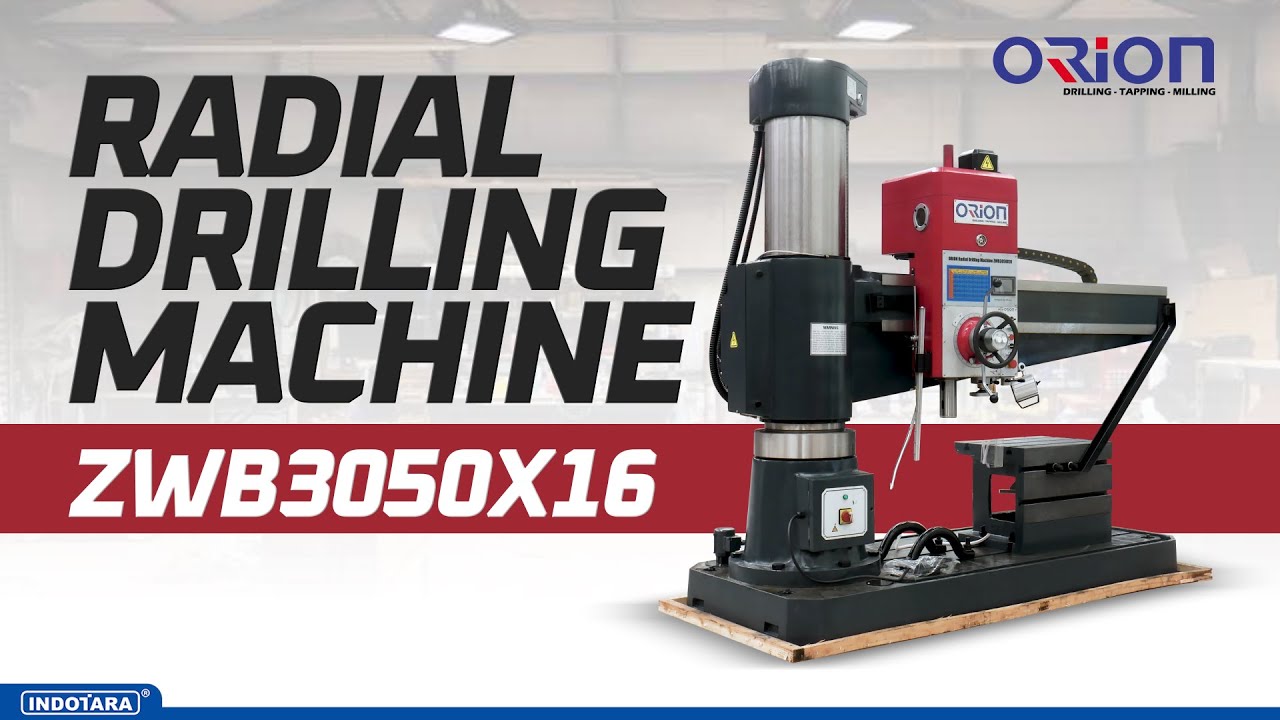 ORION RADIAL DRILL MACHINE TIPE ZWB3050X16 MESIN DRILLING TERBAIK KELAS ...