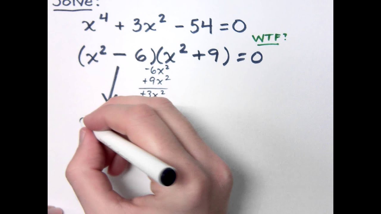 Solving Quadratic Equations Part 2 YouTube solving-quadratic-equations-part-2-youtube