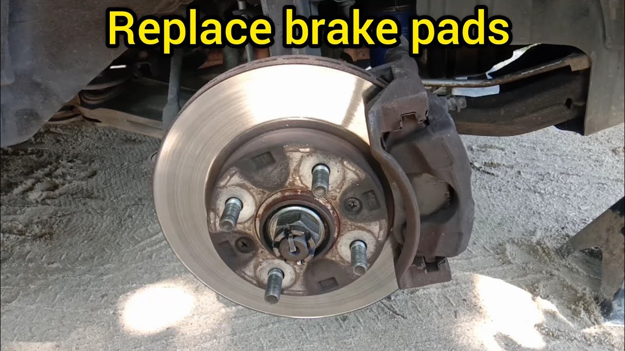 cara tukar brake pad proton saga flx - YouTube