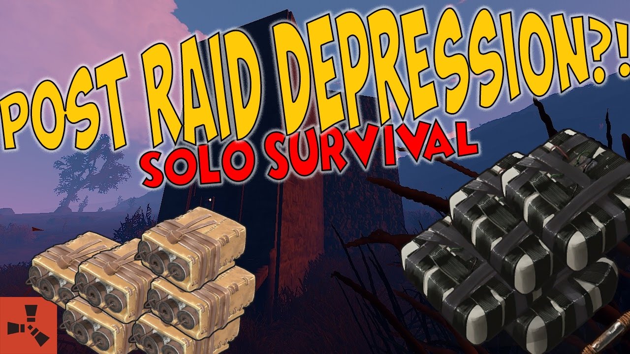 POST RAID DEPRESSION?! | Rust SOLO Gameplay | Season 2 - Episode 18 ...