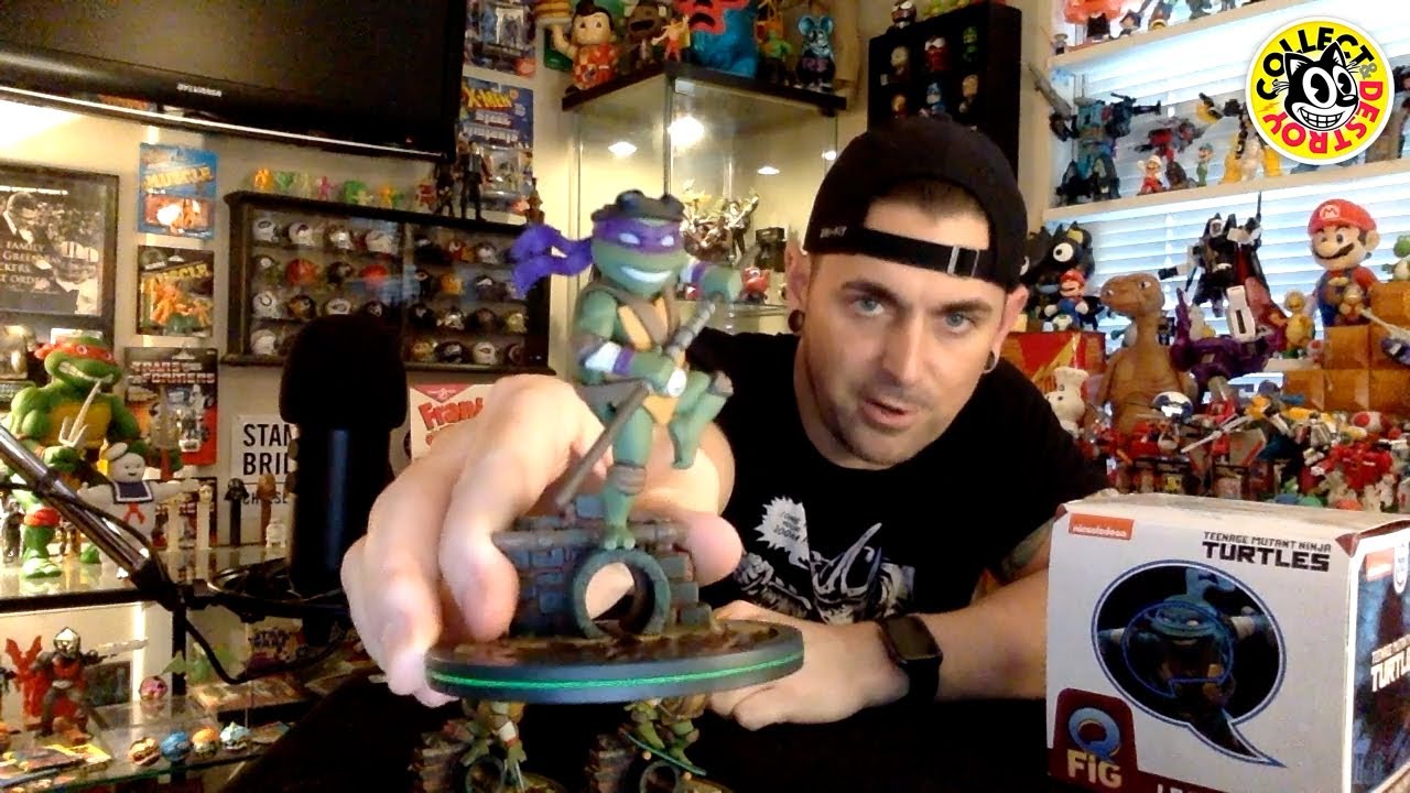 Teenage Mutant Ninja Turtles Q-Figs by Quantum Mechanix - Unboxing ...