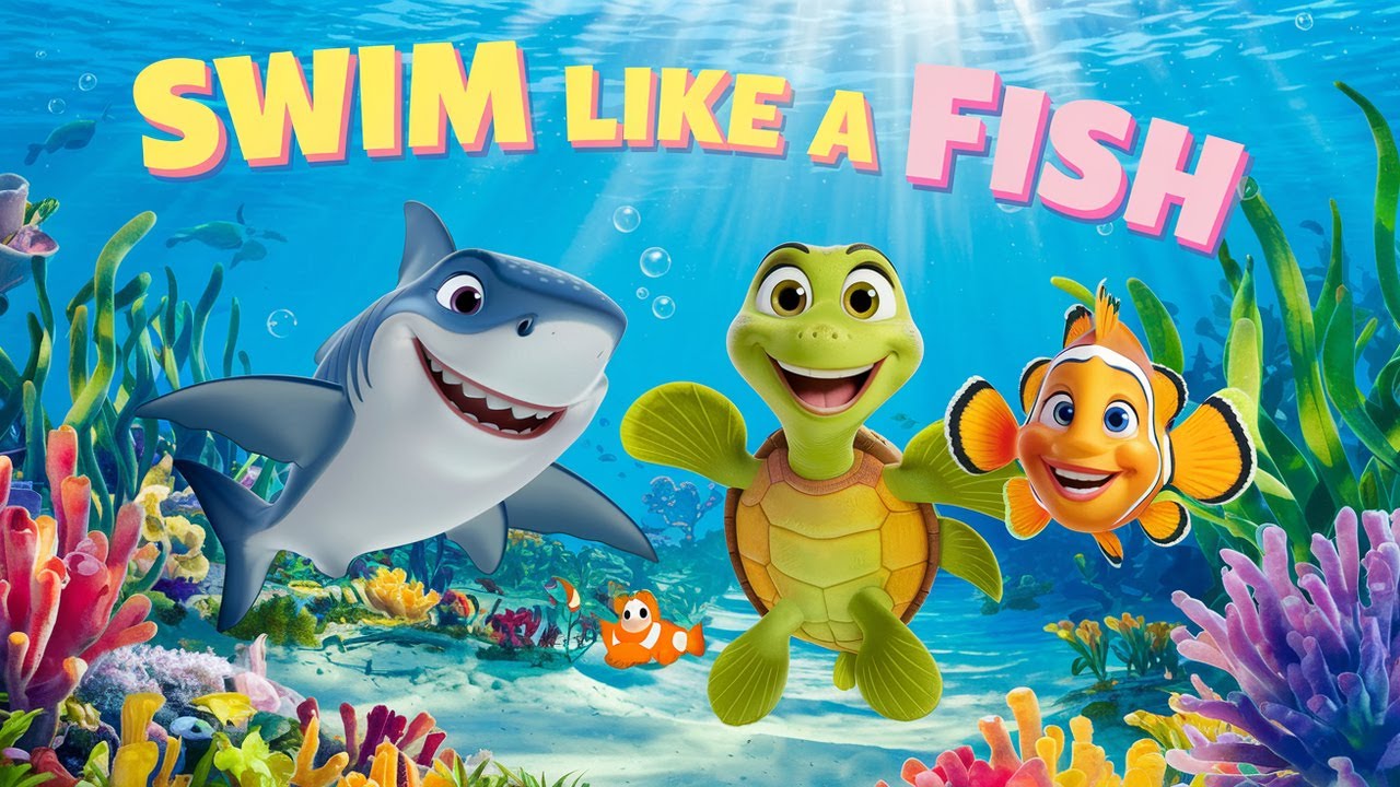 Swim & Dance Like Sea Creatures! 🐠 - YouTube