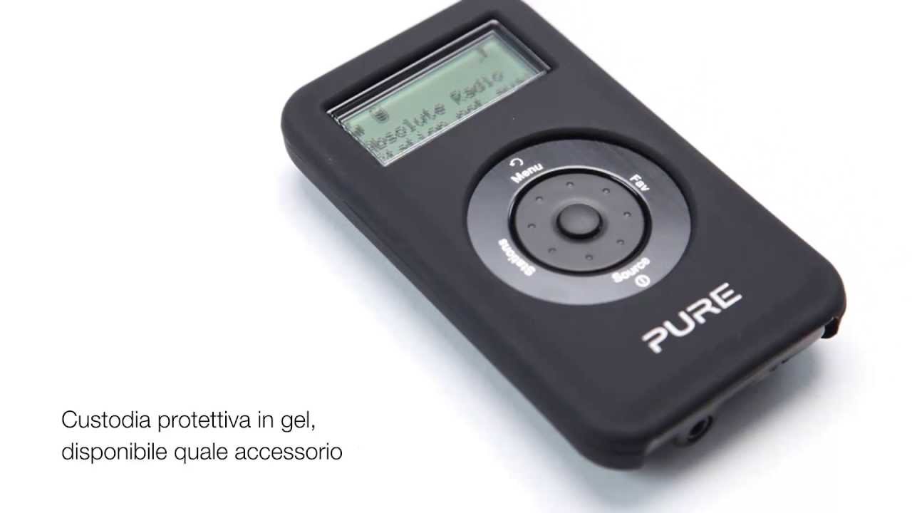 Pure Radio DAB+ Move 2500 Portatile - YouTube
