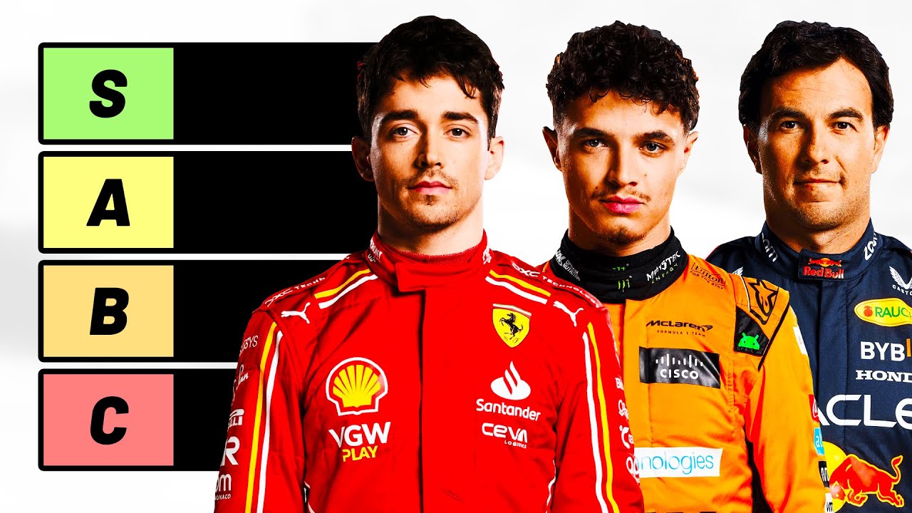 Ranking the 2024 F1 Drivers - YouTube