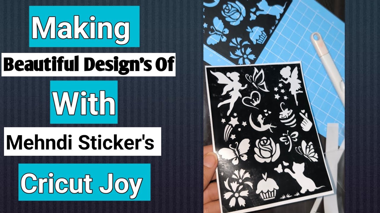 Making Mehndi Stickers Tattoos Beautiful Sticker's HennaTemporary ...