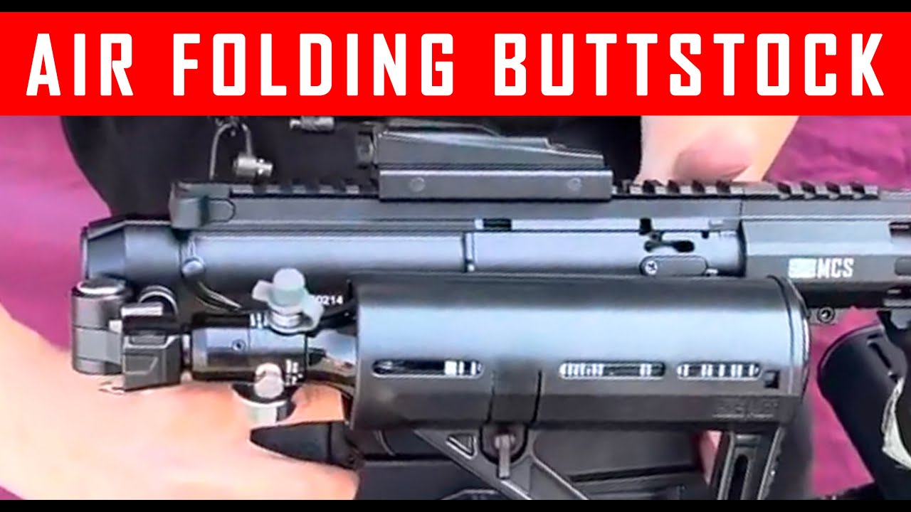 Latest Paintball Technology Folding Air Buttstock With Gen3 Locking ...