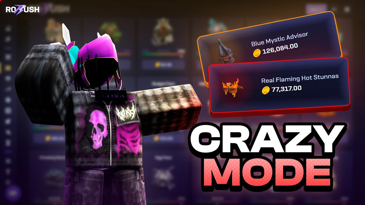Crazy Mode Only On RoRush! - YouTube