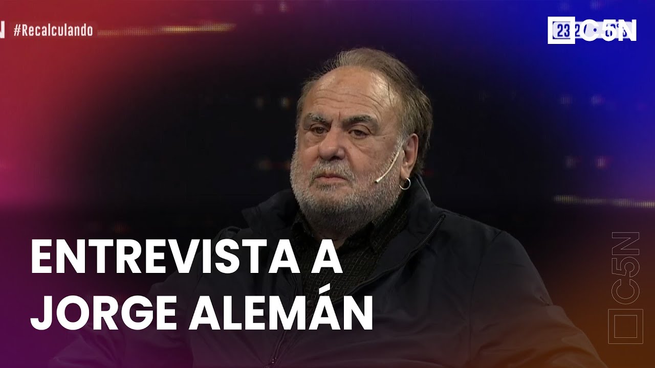 Jorge ALEMÁN: "El PLAN de la OPOSICIÓN es DESTRUIR todos los LEGADOS ...