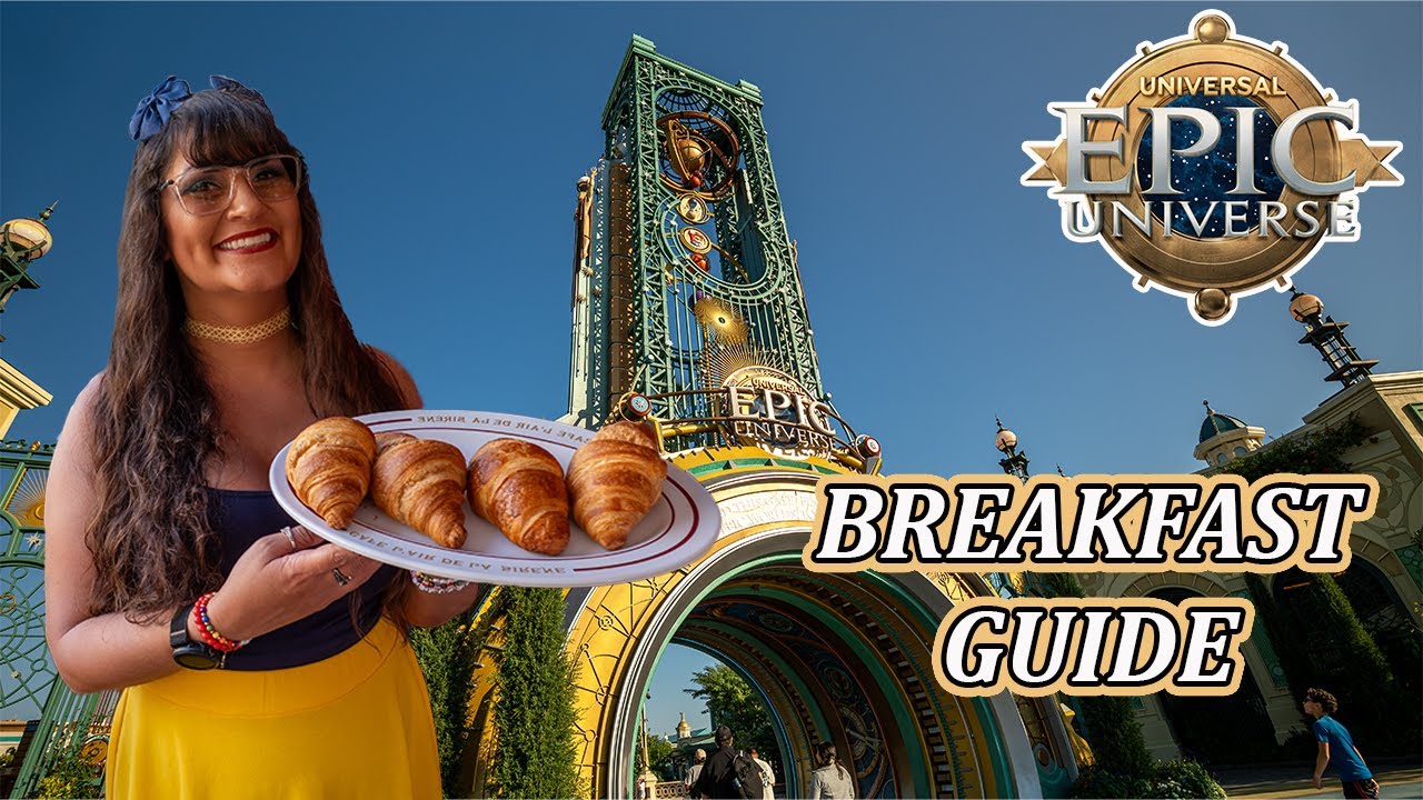 Epic Universe BREAKFAST guide 🥐 Universal Orlando food review - YouTube