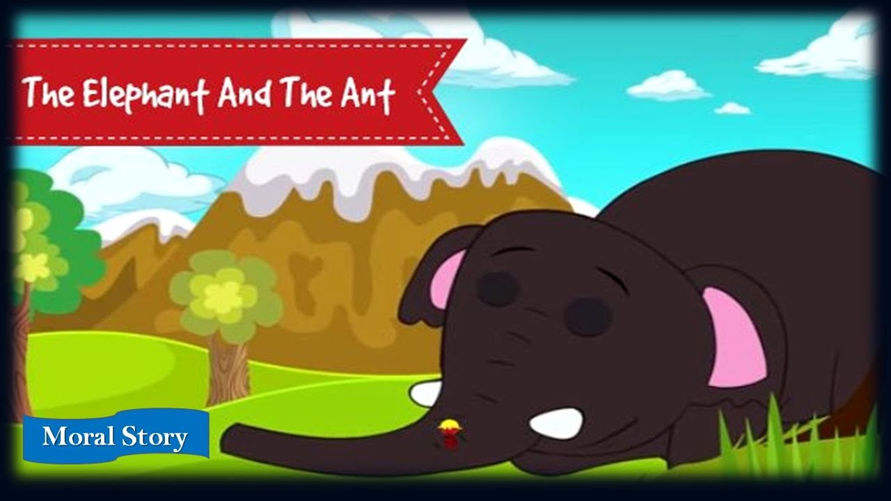 The Elephant and the Ant | Grandpa | Bedtime | English Stories #kids # ...