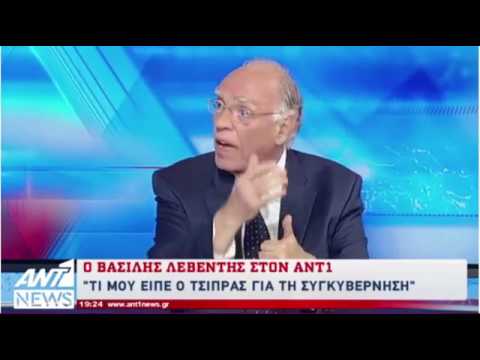 Β.Λεβέντης στον Νικο Χατζηνικολαου εφ ολης της υλης - YouTube