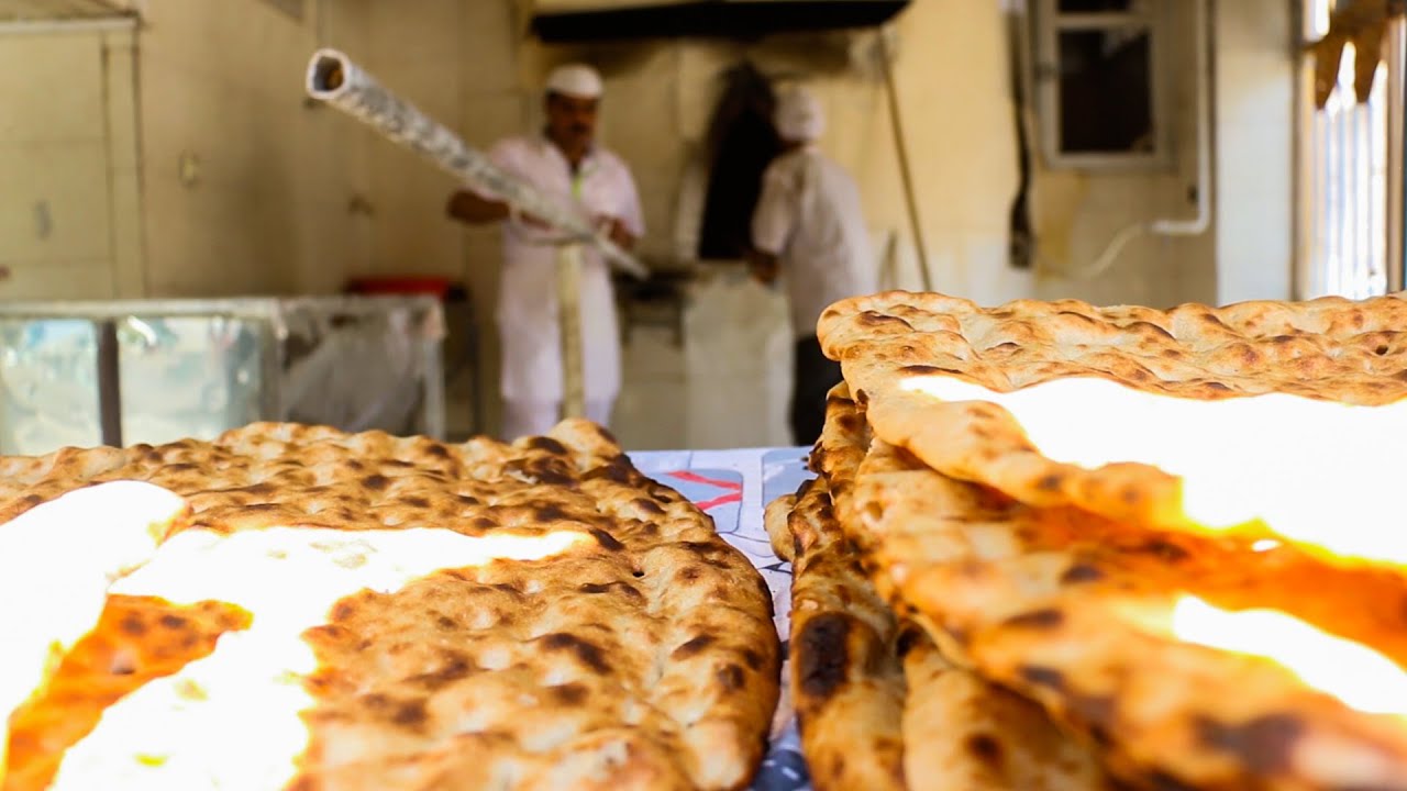 Cooking SANGAK Bread of IRAN|Baking Sangak Bread|Cooking Bread - YouTube