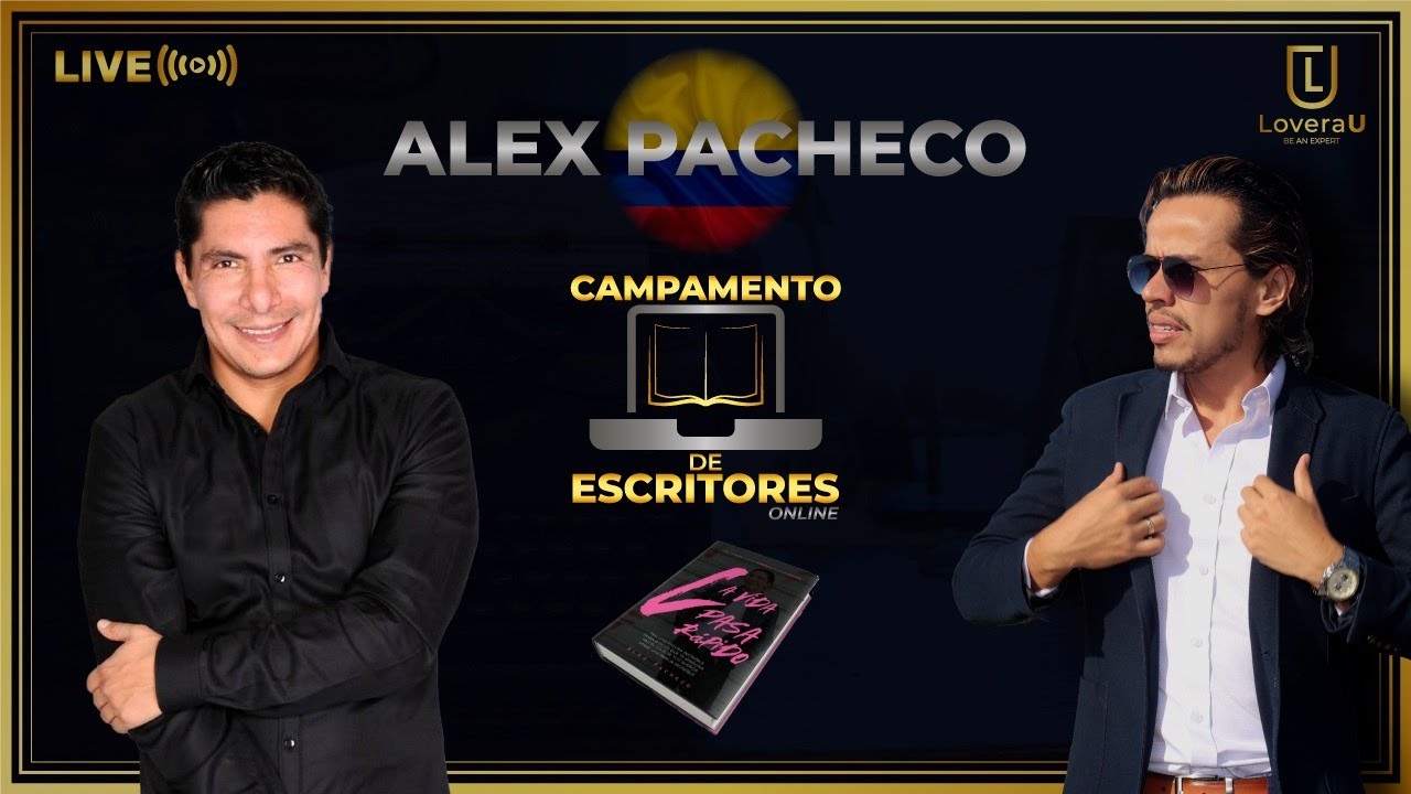¿CÓMO ESCRIBIR TU PRIMER LIBRO? 📚 | 🎤 ENTREVISTA CON ALEX PACHECO 🎤 ...