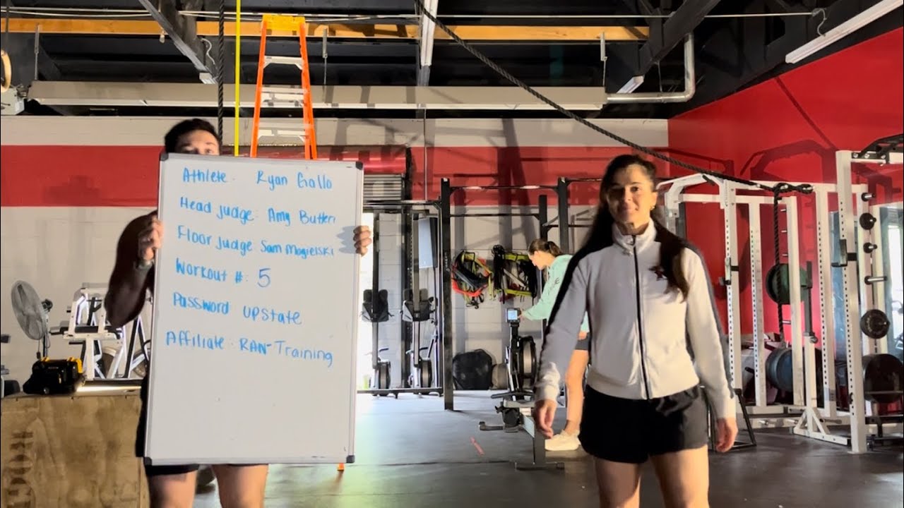 Ryan Gallo - 2025 CrossFit In-Affiliate Individual Semifinal Workout 5 ...