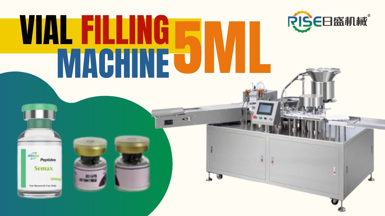 HIGH-SPEED VIAL FILLING, STOPPERING, WITH AUTOMATIC CAPPING PRODUCTION ...