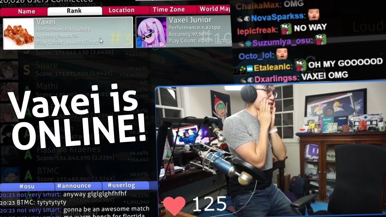 Vaxei is ONLINE - YouTube