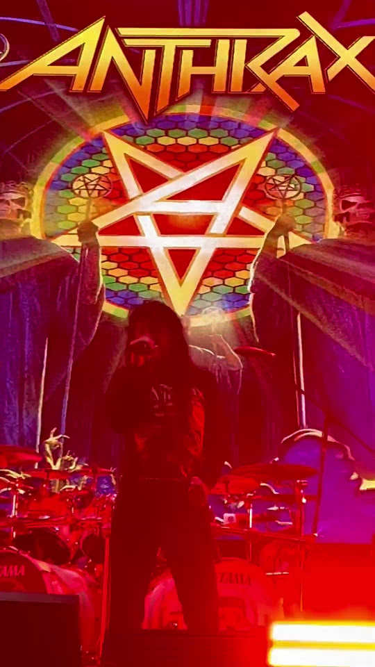 ANTHRAX Feat. DAN LILKER 1st Time in 40 years “Among the Living” @Mexico City Apr. 2024 - YouTube