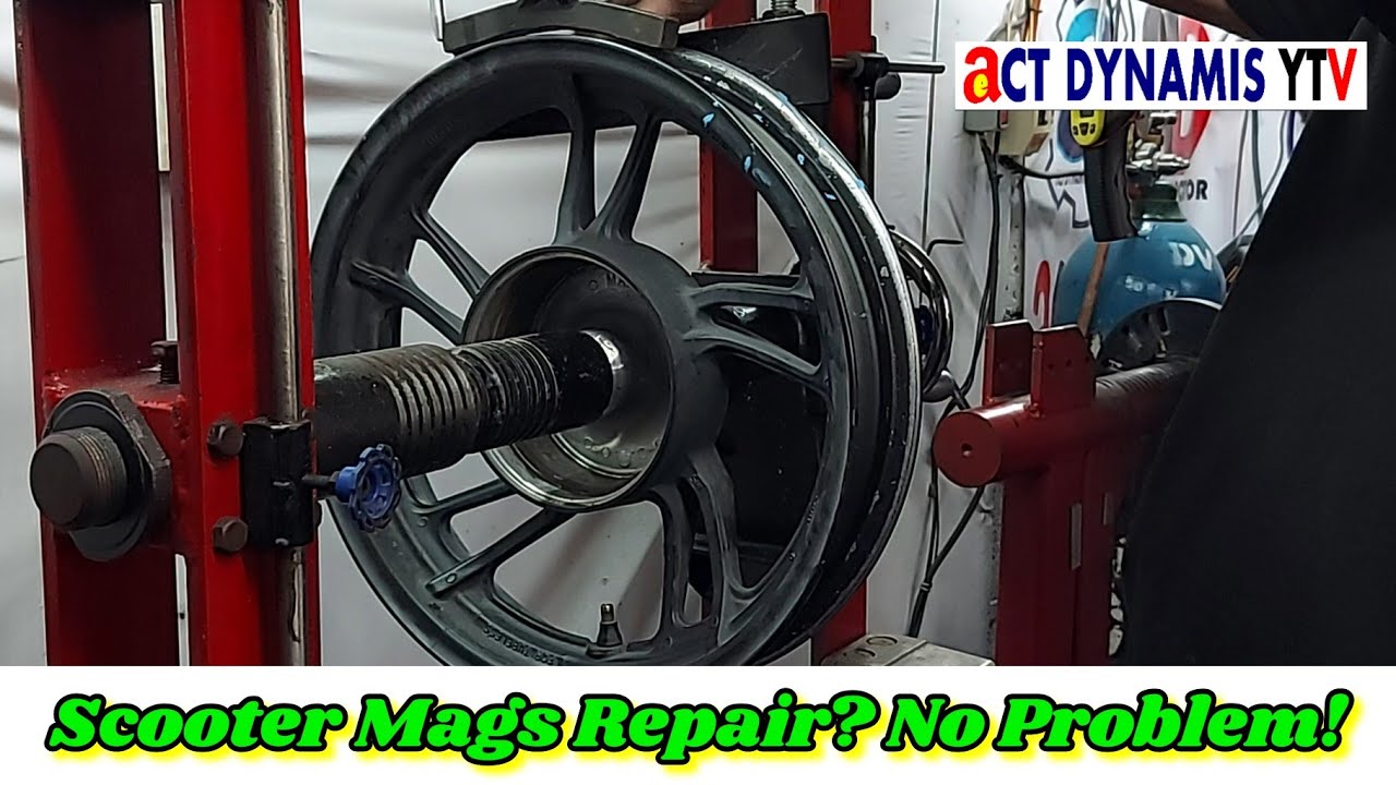 Motorcycle Scooter Quality Mags Repair and Alignment / Act Dynamis Way ...