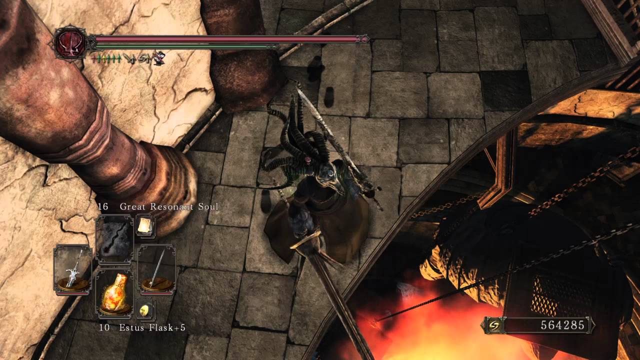 DARK SOULS™ II: *Brume tower* Hard to find chest location - YouTube