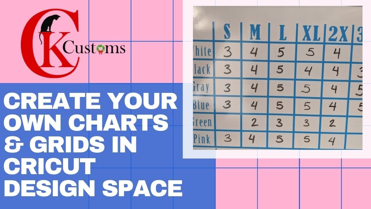 Learn To Create Tables In Design Space YouTube Learn To Create Tables In Design Space YouTube