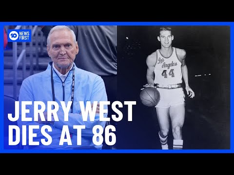 NBA Legend Jerry West Dies Aged 86 | 10 News First - YouTube