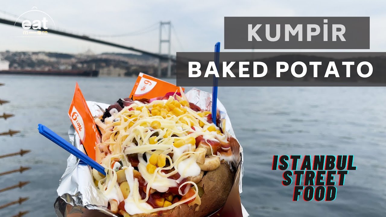 Istanbul Street Food | Kumpir and Waffle - YouTube