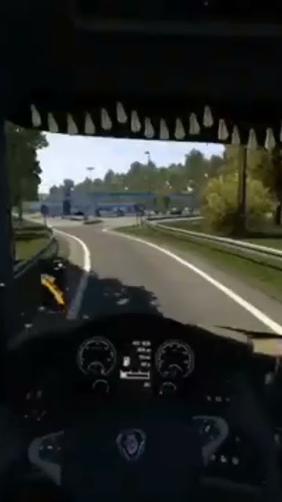 Как НЕ НАДО заезжать на заправку Ets2 Eurotrucksimulator2 етс2