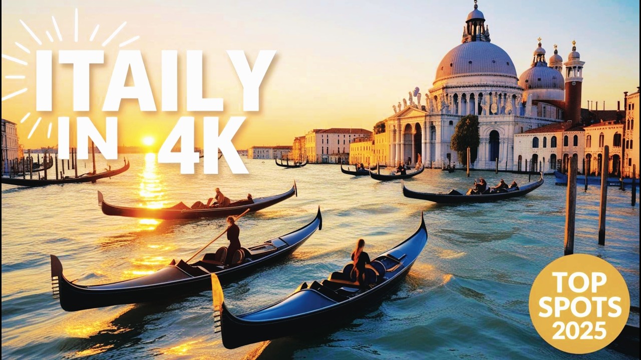 Incredible Italy 4K - Wonders of Italy | The Best Places to Visit in ...