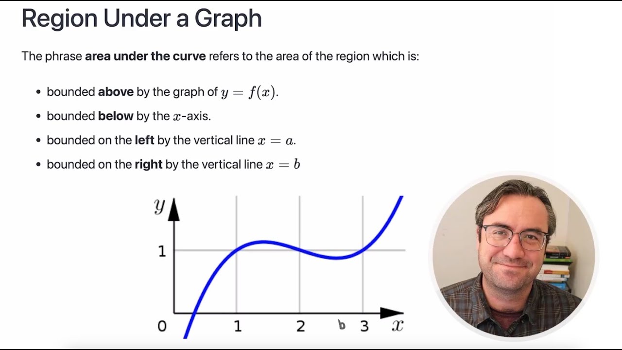 MTH 121 and 141 Prep - Area Under a Curve - YouTube