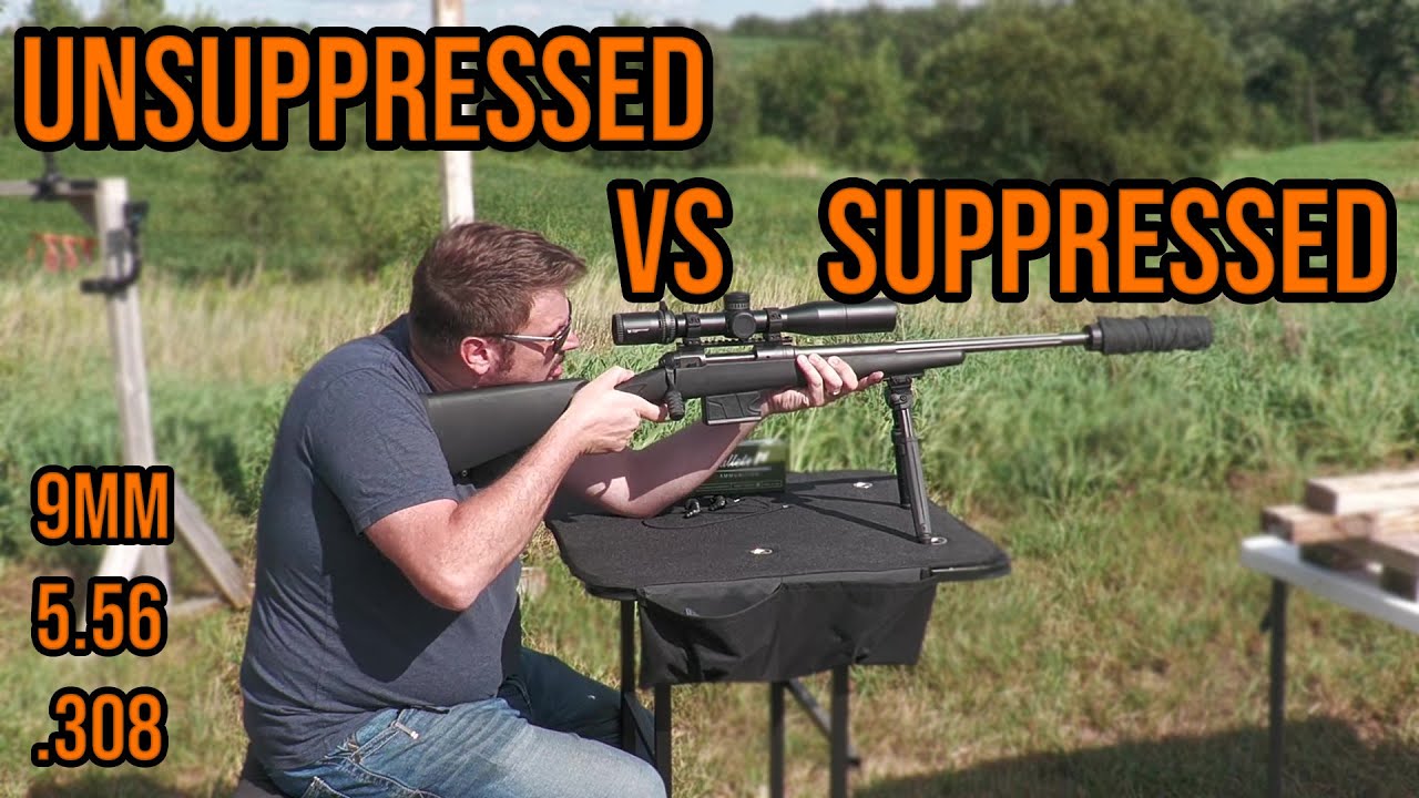 Unsuppressed Vs Suppressed - Round Comparison - YouTube