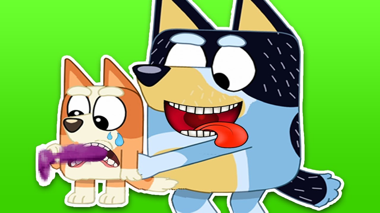 BLUEY TRY NOT TO LAUGH - YouTube