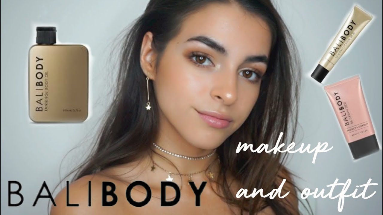 GRWM Night Out MAKEUP LOOK using BALI BODY | madison haas - YouTube