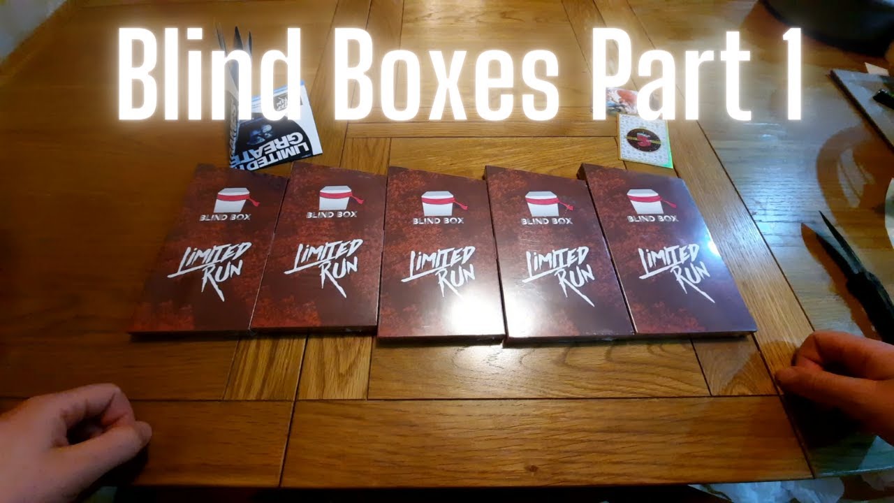 Limited Run Games Blind Box Unboxing Part 1 - YouTube