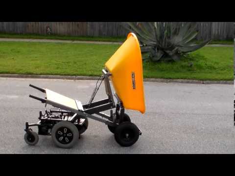 Remote Control WheelBarrow Test Run Video - YouTube