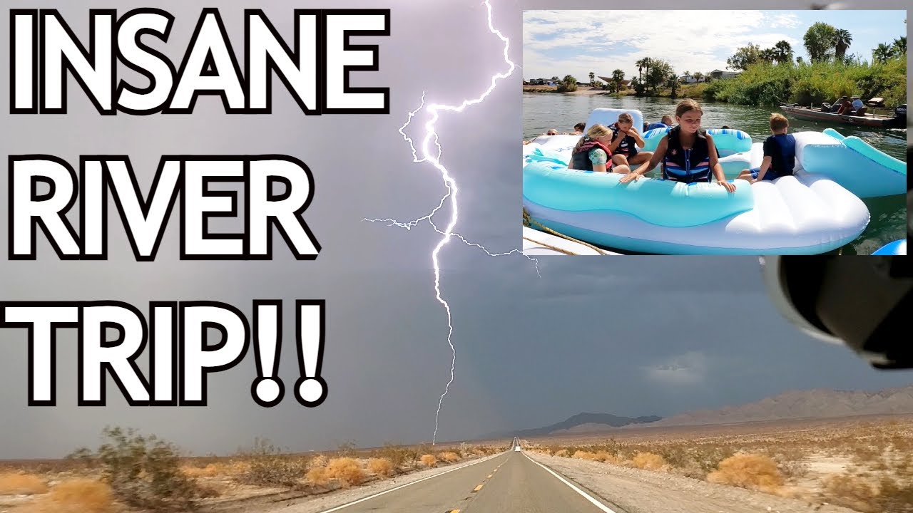Insane River Float Trip - YouTube