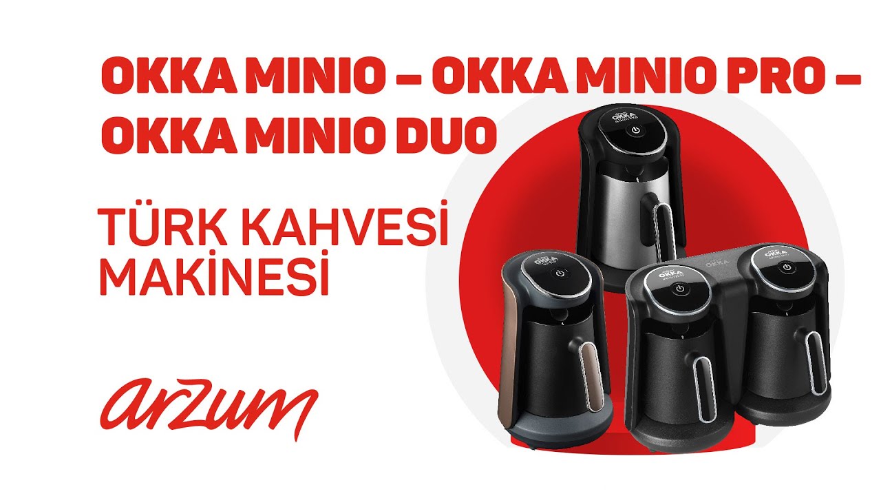 Arzum OKKA Minio & OKKA Minio Pro & OKKA Minio Duo'yu keşfedin! - YouTube