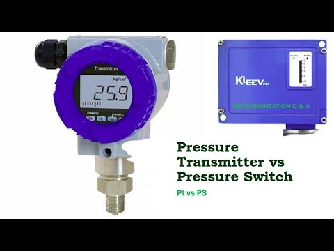 Pressure Transmitter VS Pressure Switch - YouTube