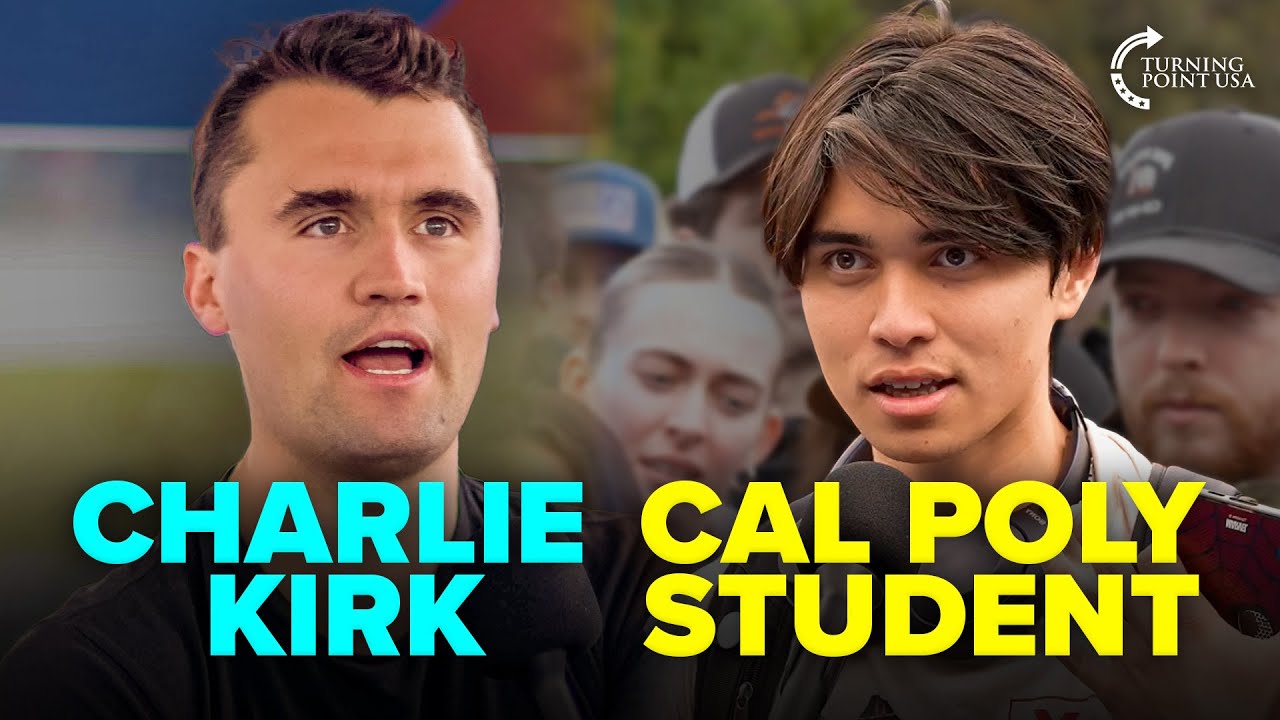 College Student Realizes He Can't Convince Charlie Kirk To Be ...