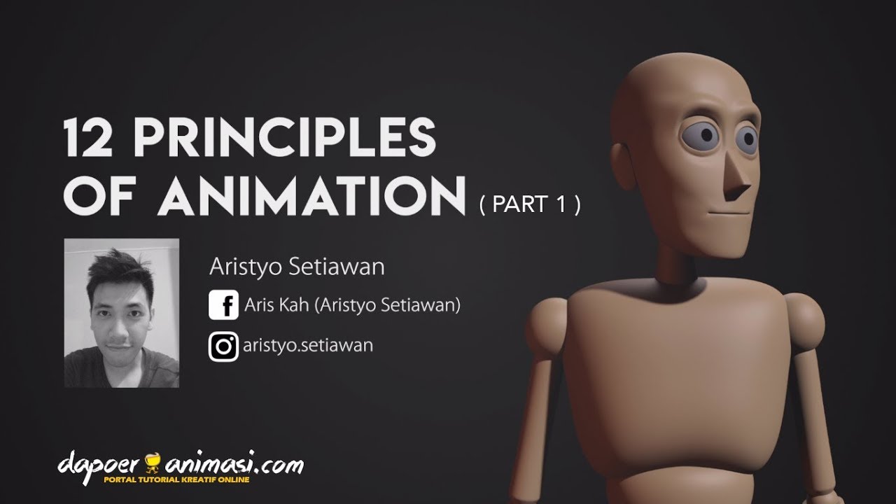 Belajar Animasi : 12 Principles of Animation ( part 1 ) - YouTube