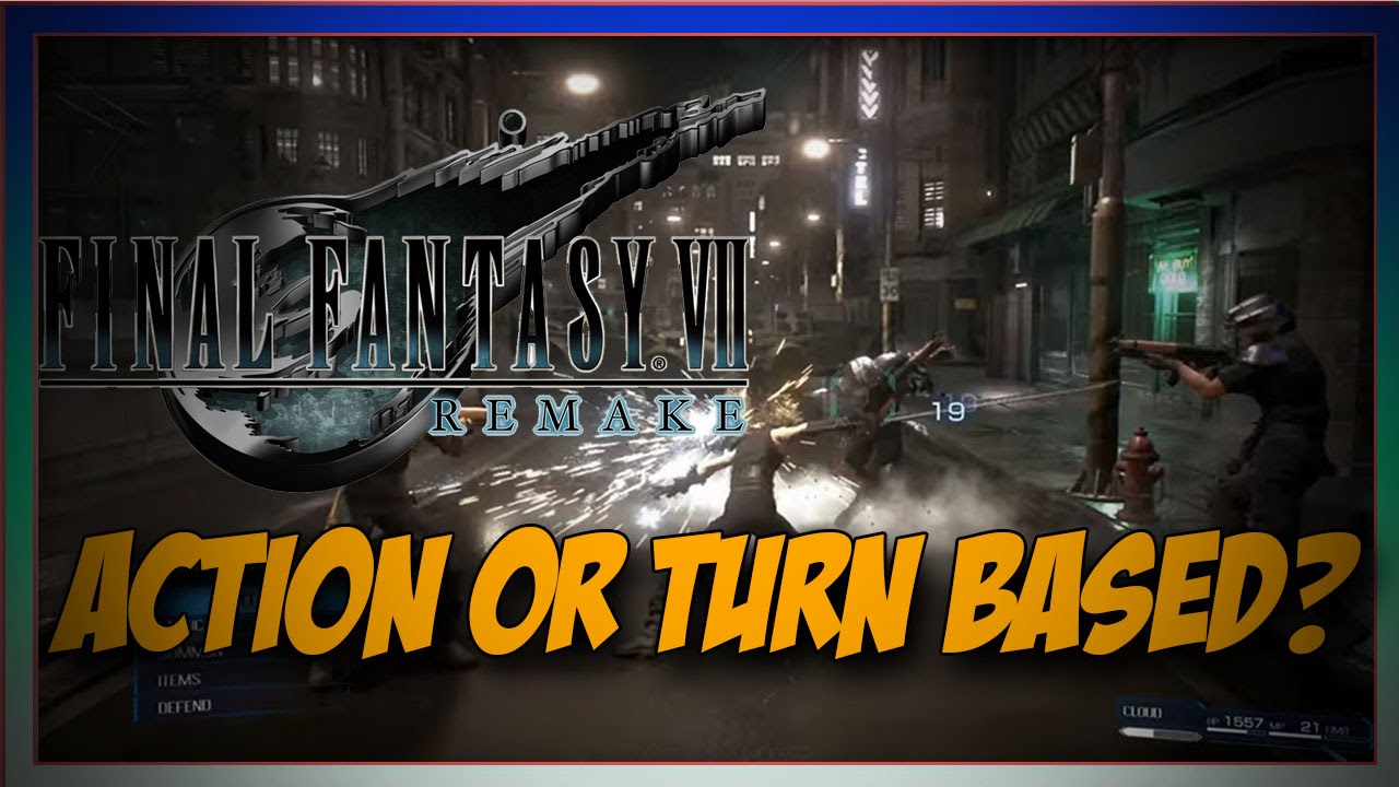Final Fantasy VII [FF7/FFVII] REMAKE | Action or Turn Based? The ...