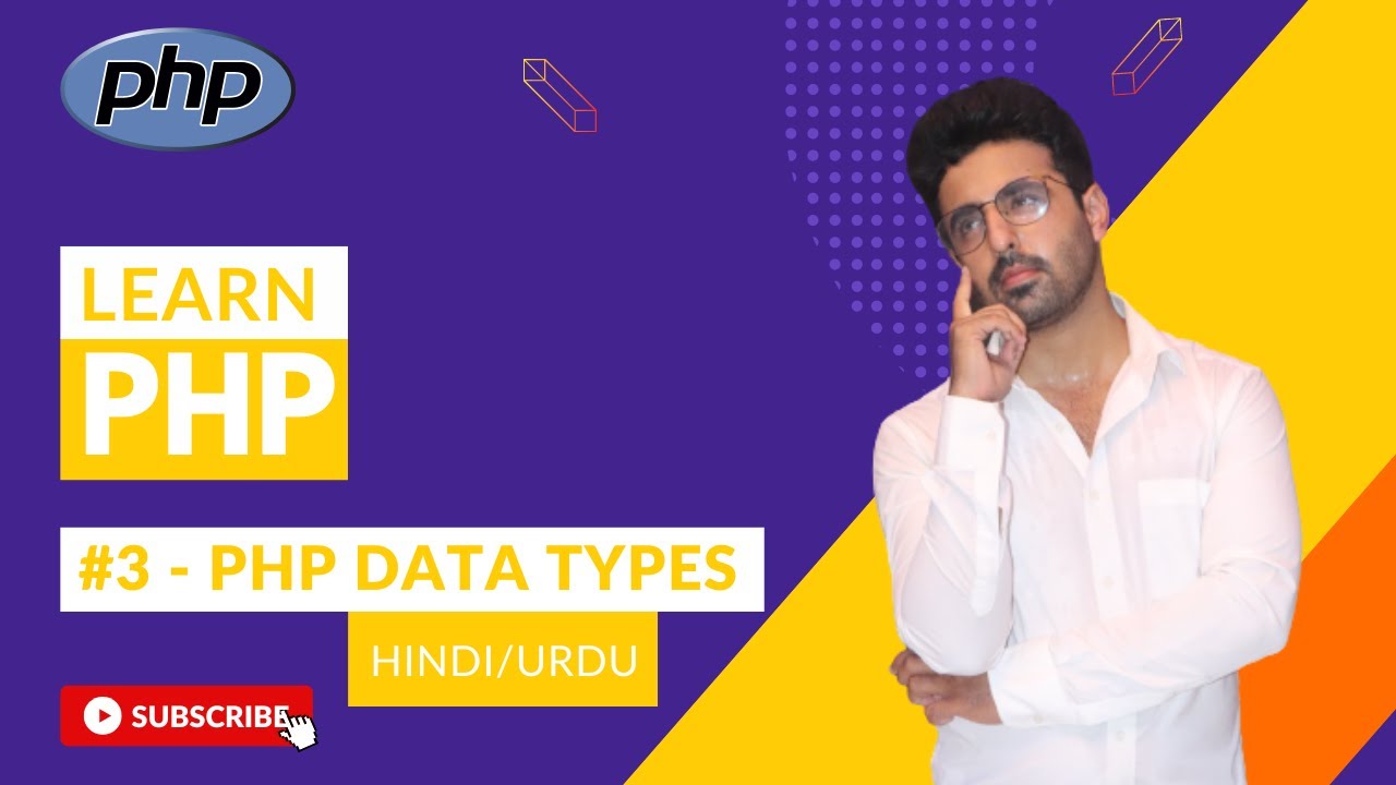 PHP Data Types And Variables | PHP Tutorial #3 - YouTube