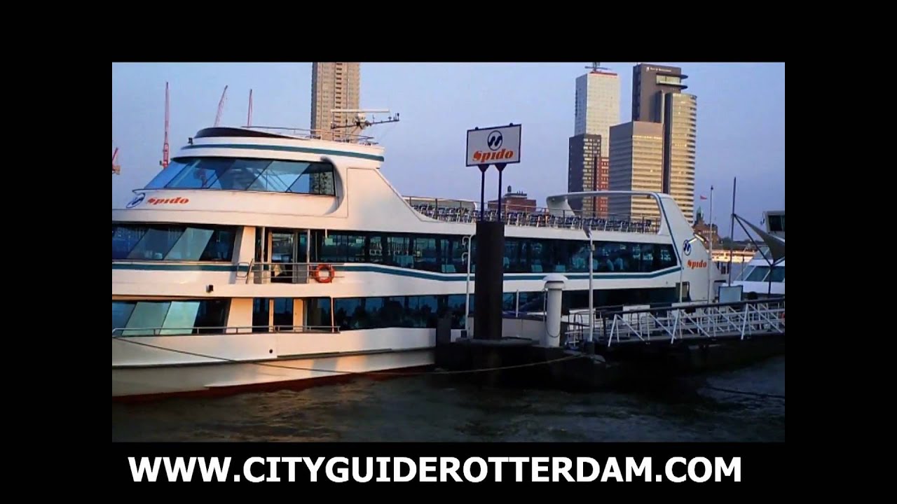 Spido rondvaarten Rotterdam - Spido Tours Rotterdam - YouTube