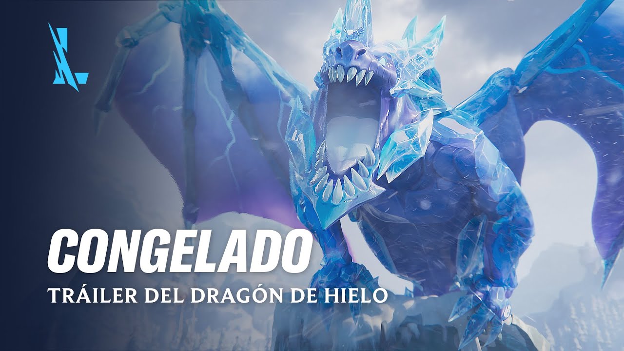 Congelado | Tráiler del Dragón de hielo - League of Legends: Wild Rift ...